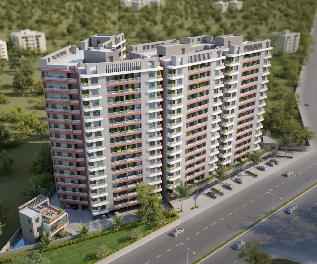 3 BHK Apartments & Shops in Bapod, Vadodara - Zillion Splendid 2
